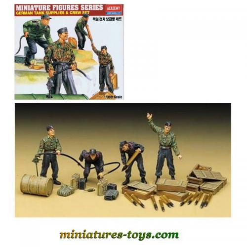 La boite équipage de chars allemands en 1944 par Academy au 1/35e ...