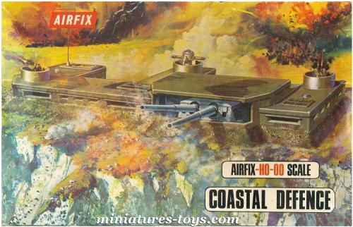 Le canon en tourelle du bunker miniature par Airfix au 1/72e miniatures ...