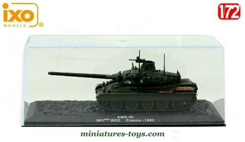 Le char français AMX 30 EM2 en miniature par Ixo Models et Altaya au 1 ...