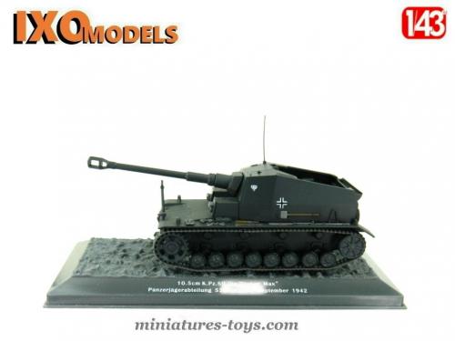 Le canon automouvant 105 Pz Sfl IVa Dicker Max miniature Ixo Models au ...