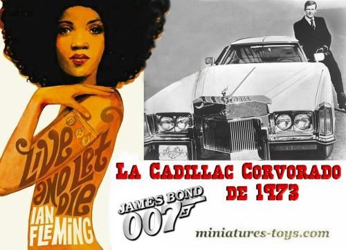 La Cadillac Corvorado de James Bond en miniature Universal Hobbies au 1 ...