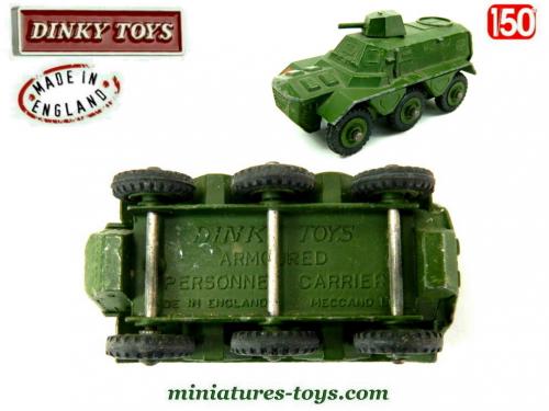 Le blindé 6x6 Alvis Saracen miniature de Dinky Toys England au 1/50e ...
