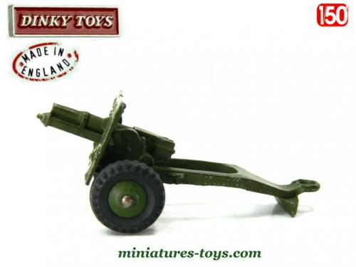 Le canon de 25 livres en miniature de Dinky Toys England au 1/50e ...