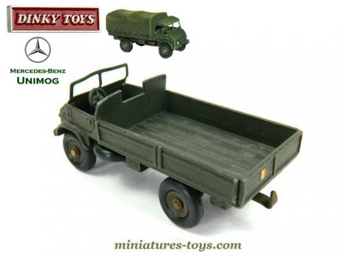 Le camion Mercedes Benz Unimog militaire de Dinky Toys au 1/50e sans ...