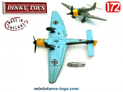 Le Junkers JU 87 B Stuka en miniature par Dinky Toys england au 1/72e ...