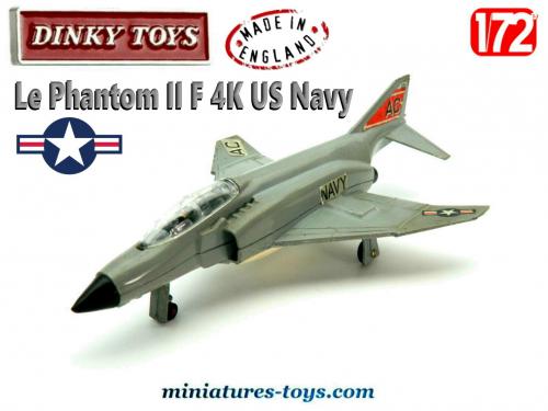 Le Phantom II F 4K de l'US Navy en miniature par Dinky Toys england au ...