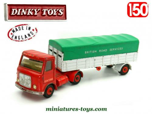 Le tracteur AEC articuled Lorry et sa semi-remorque miniature Dinky ...