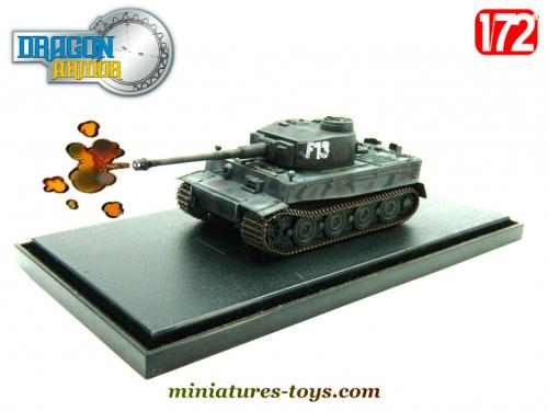 Le char allemand Tiger I Hybrid F13 en miniature par Dragon Armor au 1 ...