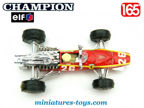 La Formule 1 Ferrari V12 rouge en miniature par Champion pour Elf au 1 ...