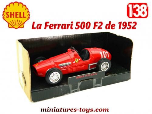 La Ferrari 500 F2 de 1952 miniature pour Shell Collection Classico au 1 ...