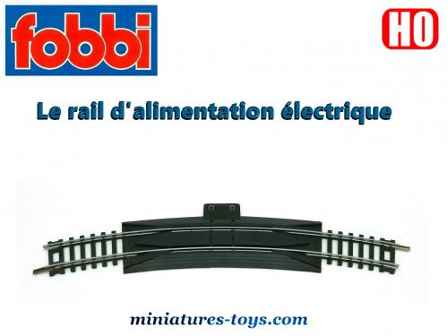 Un rail courbe alimentation électrique Fobbi pour trains électriques au ...