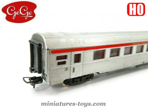 Le fourgon mixte générateur du Trans Europ Express en miniature Gégé au ...