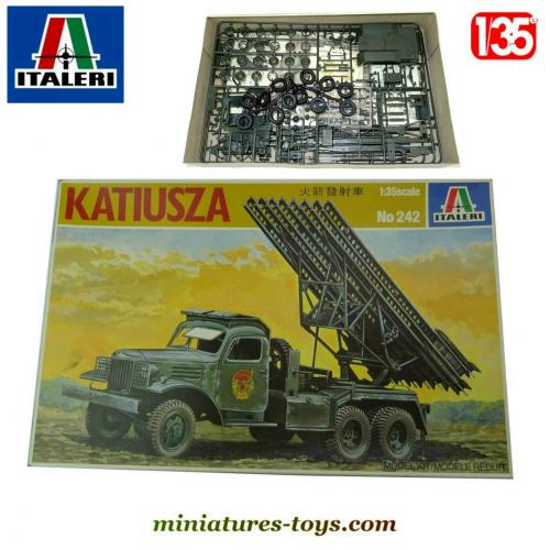 Le kit du camion russe Zis 151 porte Katioucha BM 13 par Italeri au 1/35e miniatures-toys