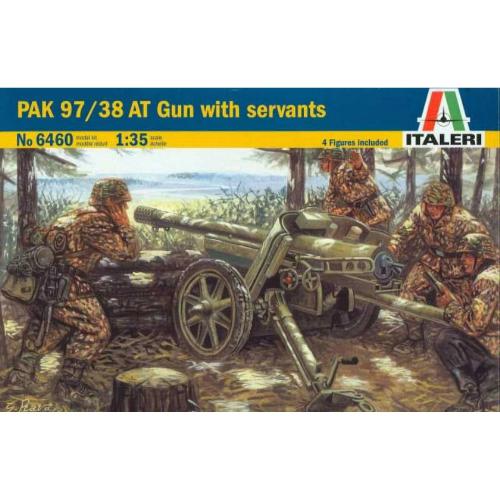 Le kit du canon anti char allemand Pak 97 38 par Italeri au 1/35e sous ...