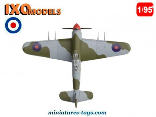 Le chasseur anglais Hawker Typhoon miniature par Ixo Models au 1/95e ...