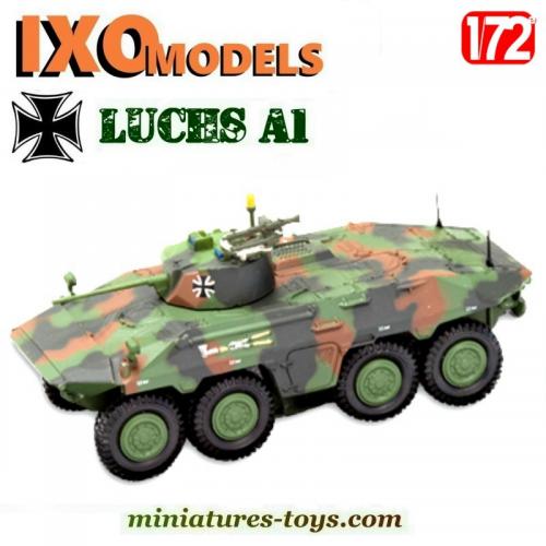 Le blindé a roues allemand Luchs A1 en miniature par Ixo Models au 1 ...