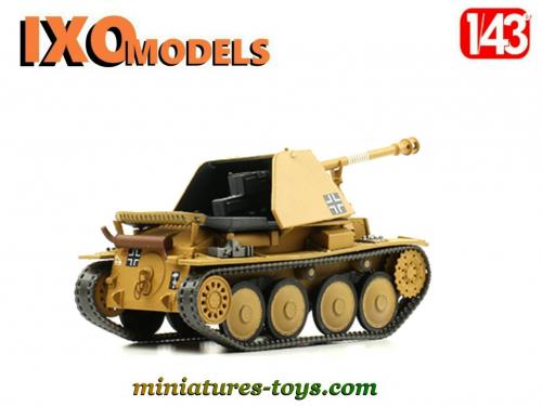Le Panzerjager 38 Pak 36 Marder III en miniature par Ixo Models au 1 ...