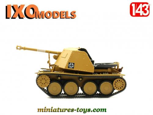 Le Panzerjager 38 Pak 36 Marder III en miniature par Ixo Models au 1 ...
