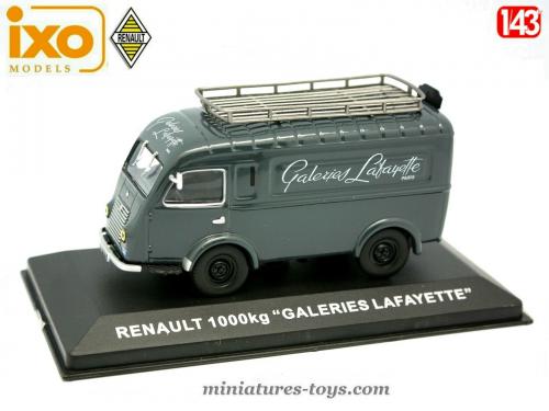 Le Renault 1000 kg des Galeries Lafayette en miniature par Ixo Models ...