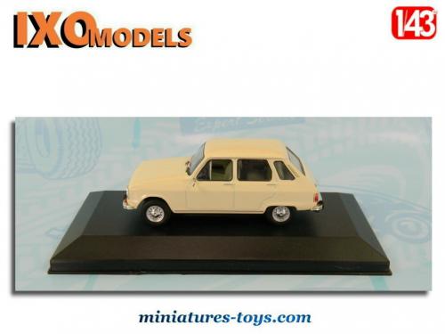 La Renault 6 modèle 1979 miniature par Ixo Models au 1/43e miniatures-toys