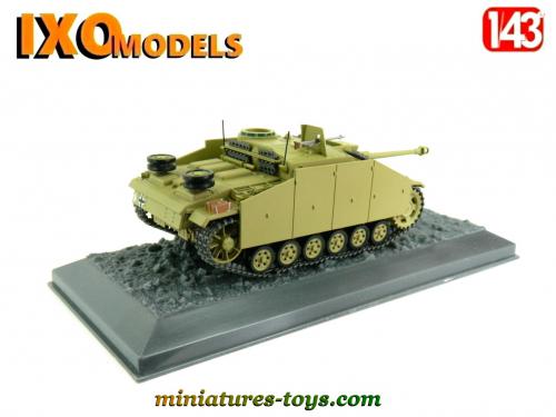 Le Stug III Ausf G SdKfz 142 miniature par Ixo Models au 1/43e ...