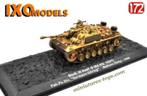 Le Stug III Ausf G SdKfz 142 en miniature par Ixo Models au 1/72e ...