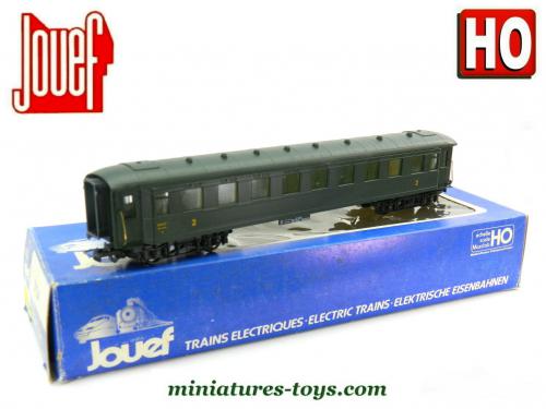 La voiture voyageurs 2e cl type 1935 de la SNCF en miniature par Jouef ...