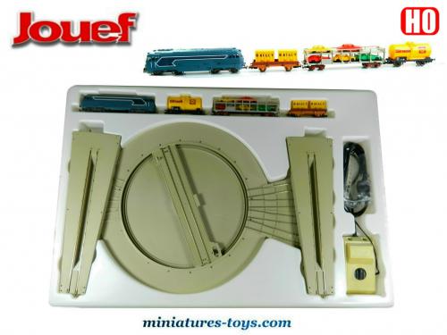 Le coffret mon premier réseau de trains miniatures par Jouef au H0 HO miniatures-toys