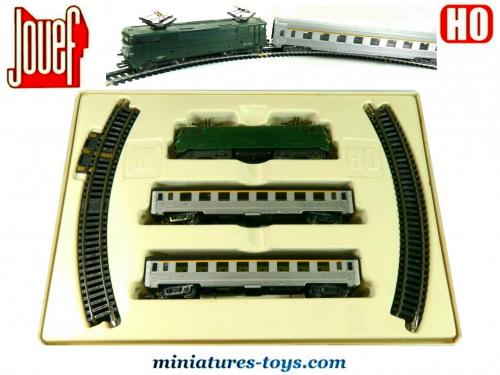 Le coffret de train électric voyageurs par Jouef au H0 HO miniatures-toys