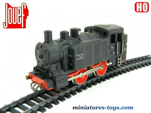 La locomotive a vapeur 020 T 708 en miniature de Jouef au HO H0 ...