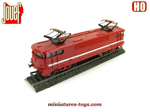 La locomotive électrique BB 9288 rouge miniature de Jouef au H0 HO miniatures-toys