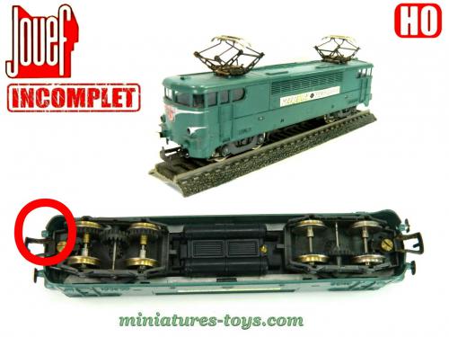 La locomotive électrique BB 9201 deuxième version courte de Jouef au HO ...