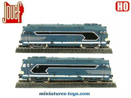 La locomotive diesel BB 67001 en miniature de Jouef au H0 miniatures-toys