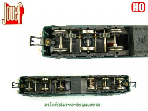 La locomotive électrique CC7107 en miniature de Jouef au H0 HO incomplète miniatures-toys