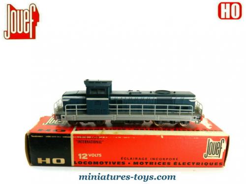 La locomotrice diesel BB 66150 miniature par Jouef au H0 HO miniatures-toys