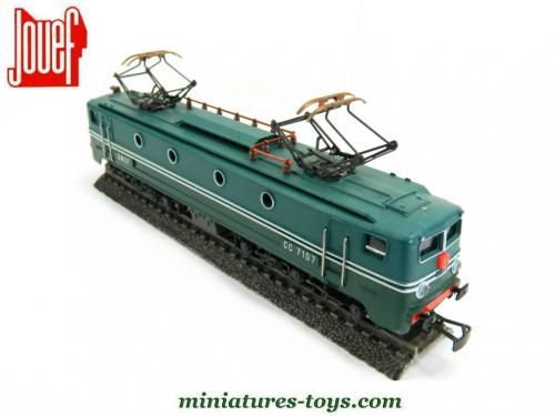 La locomotive électrique CC7107 en miniature de Jouef au H0 HO miniatures-toys