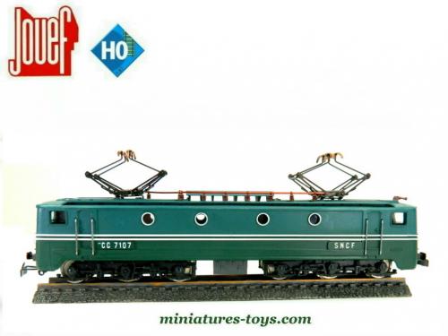 La locomotive électrique CC7107 en miniature de Jouef au H0 HO miniatures-toys