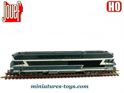 La locomotive diesel CC 72001 de la SNCF en miniature par Jouef au H0 HO miniatures-toys