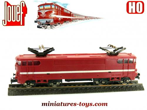 La locomotive électrique BB 9288 rouge miniature de Jouef au H0 HO miniatures-toys