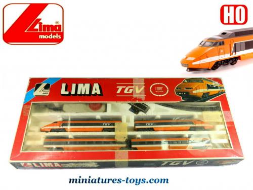 Le coffret TGV Sud Est n°16 de la SNCF en miniature par Lima au H0 HO ...