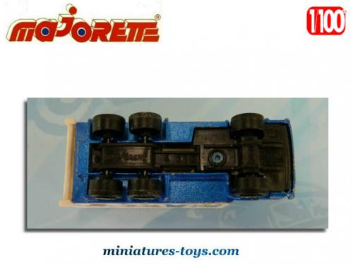 Le camion Saviem bleu porte container miniature de Majorette France au ...
