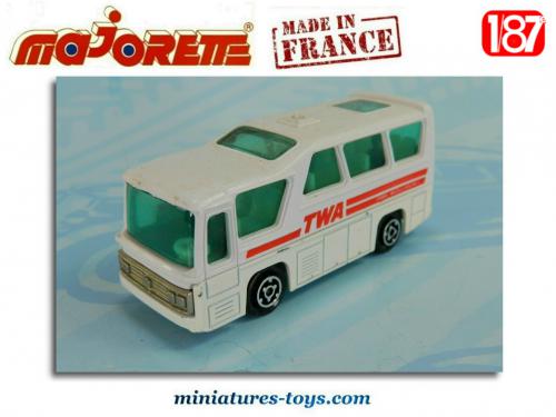 Le minibus TWA en miniature de Majorette au 1/87e miniatures-toys
