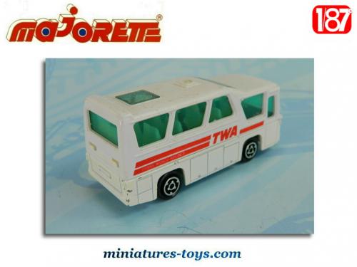 Le minibus TWA en miniature de Majorette au 1/87e miniatures-toys