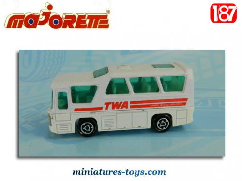 Le minibus TWA en miniature de Majorette au 1/87e miniatures-toys