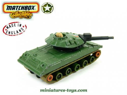 Le char américain M551 Sheridan miniature de Matchbox au 1/65e ...