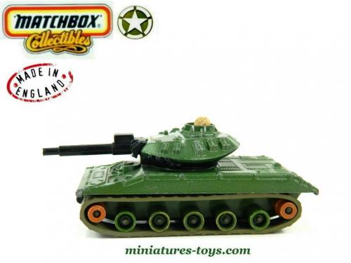 Le char américain M551 Sheridan miniature de Matchbox au 1/65e ...