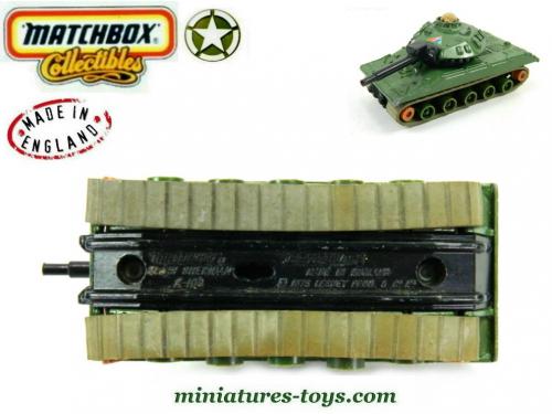 Le char américain M551 Sheridan miniature de Matchbox au 1/65e ...