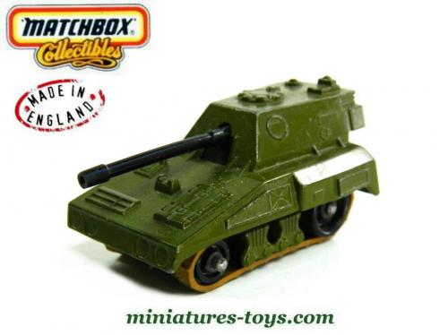 Le char d'assaut miniature de Matchbox Rolamatics au 1/65e miniatures-toys