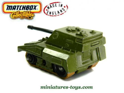 Le char d'assaut miniature de Matchbox Rolamatics au 1/65e miniatures-toys