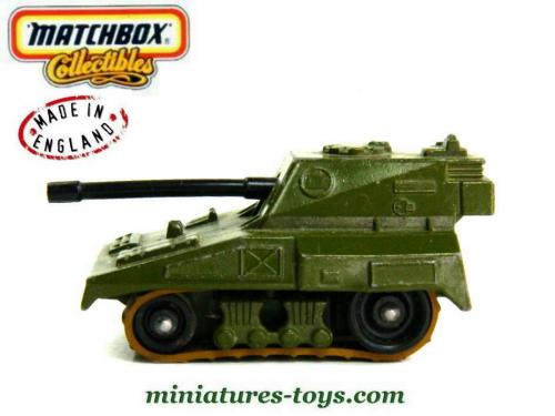 Le char d'assaut miniature de Matchbox Rolamatics au 1/65e miniatures-toys